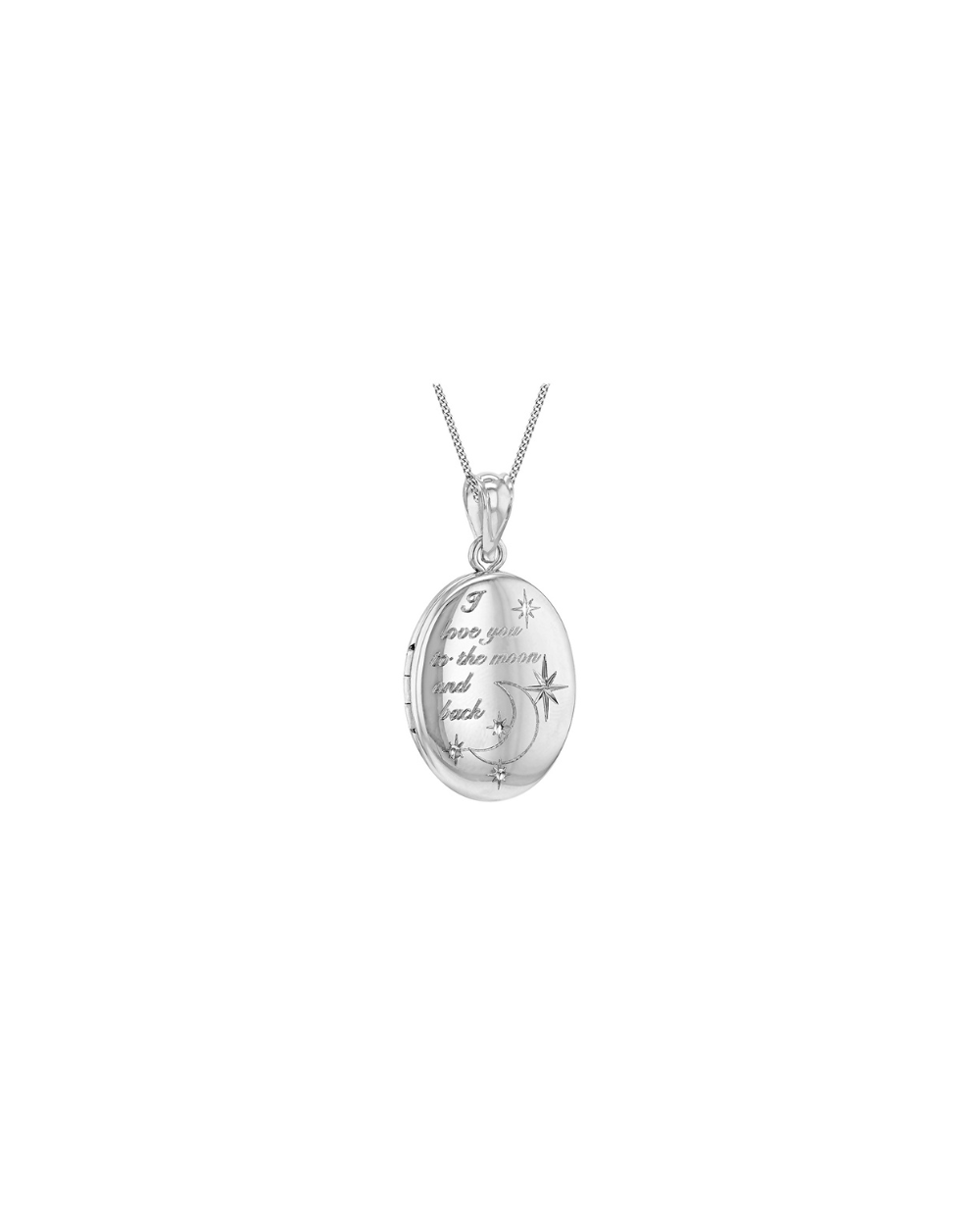 Argos silver locket store