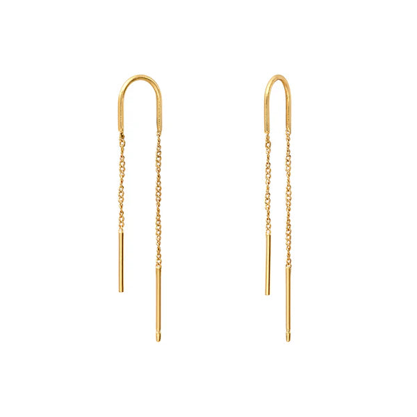 Adèle Threader Earrings – McCarthy's Jewellery